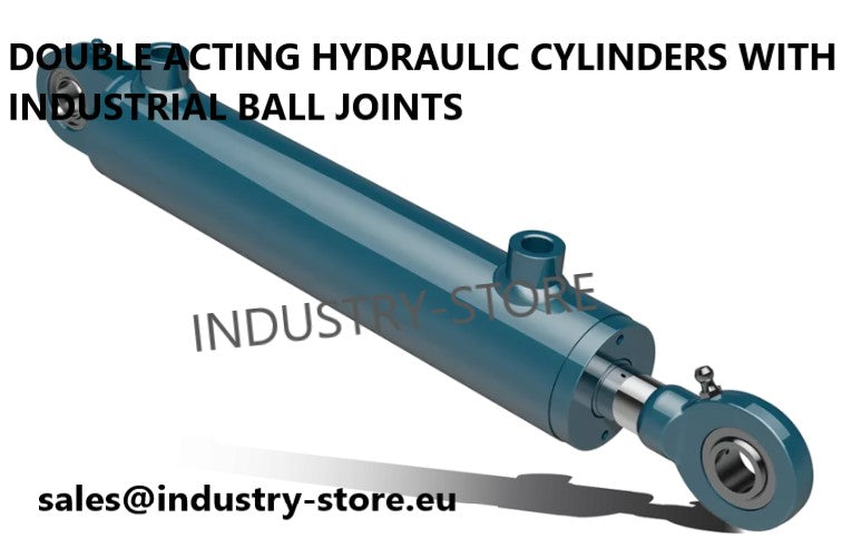 DOUBLE ACTING HYDRAULIC CYLINDERS WITH INDUSTRIAL BALL JOINTS ...